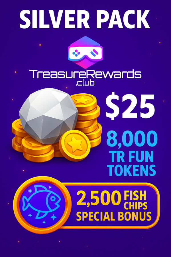 Silver TR Token Pack | Treasure Rewards Club